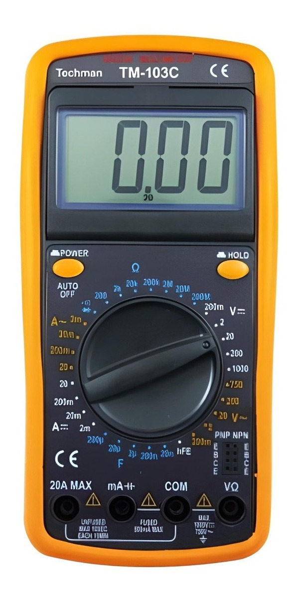 Multímetro Digital Profesional Techman Tm-101 | Iridium Power