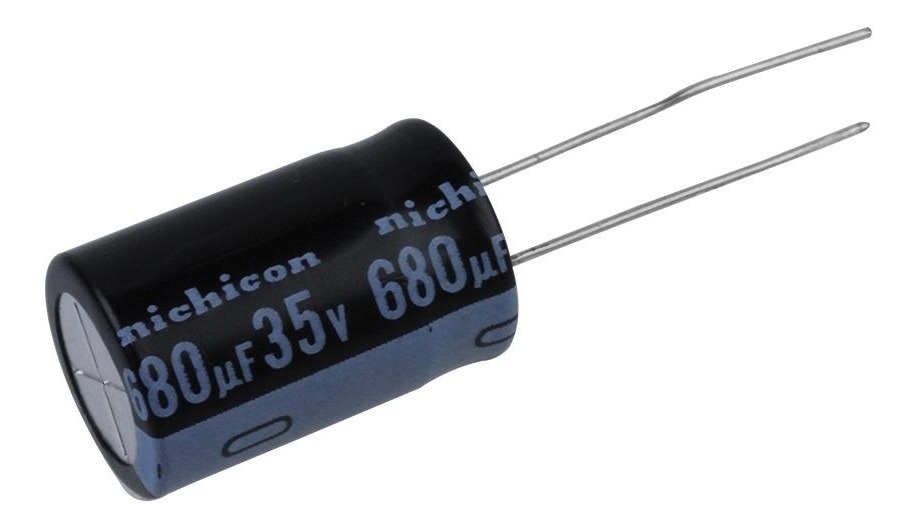 Condensador Capacitor Electrolitico 680uf 35v 5 Unidades | Iridium Power
